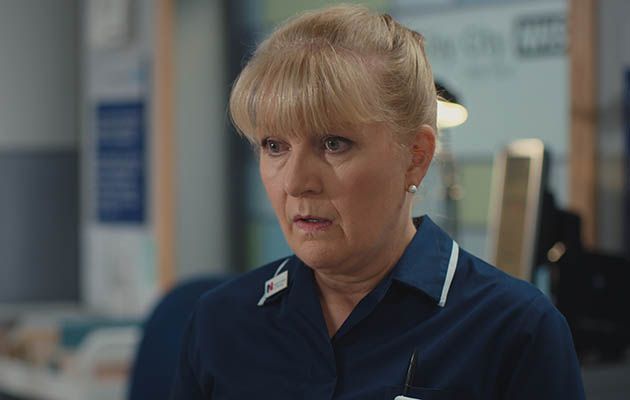 Casualty star Cathy Shipton: ‘Duffy and Charlie are beyond the ...