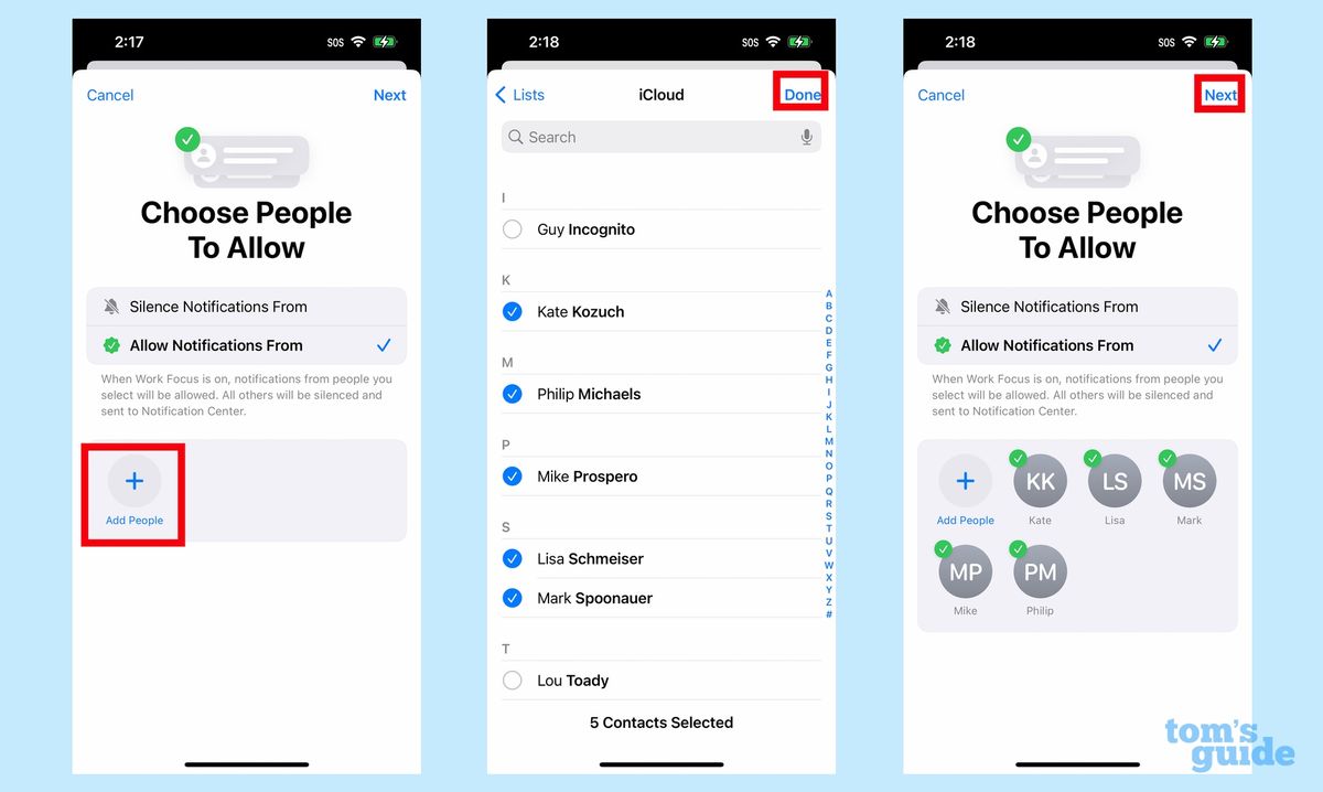 How to set up a Focus mode on your iPhone in iOS 16 | Tom's Guide