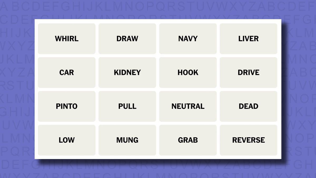 NYT Connections today — hints and answers for Monday, October 21 (game ...