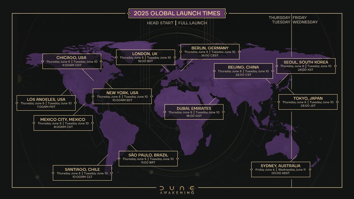 Dune: Awakening pre-load and release times: when it unlocks in your ...