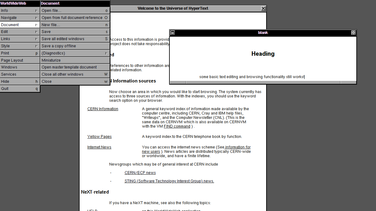Relive surfing the original internet with new emulator — 34 years later ...