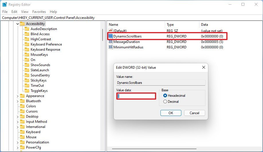How to always show scrollbars on Windows 11 | Windows Central