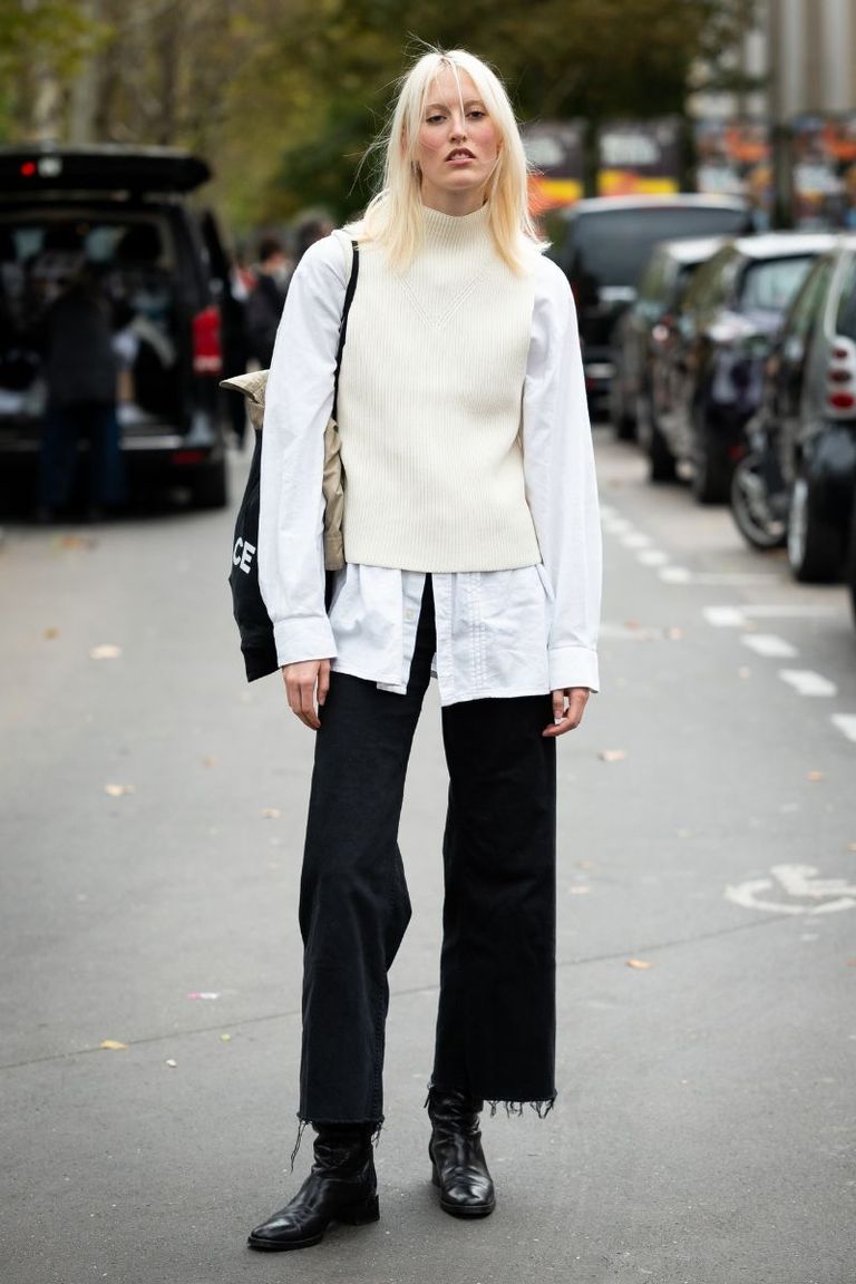 32 ways to style a white shirt according to the fashion pack | Woman & Home