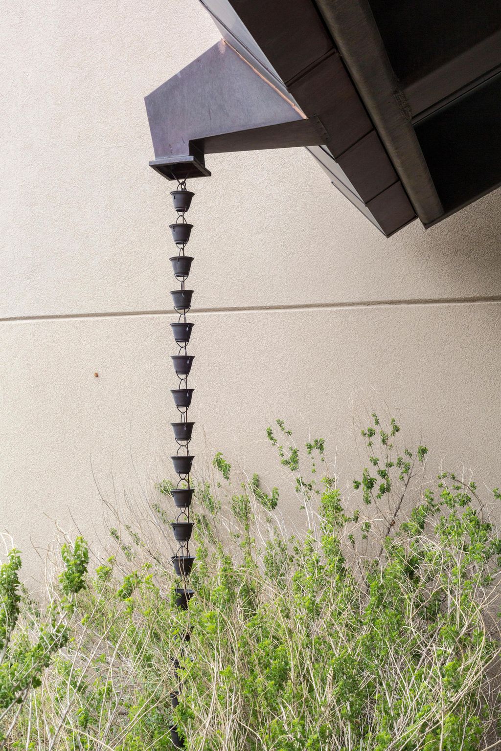 I installed a rain chain and will never use tap water again | Homes and ...