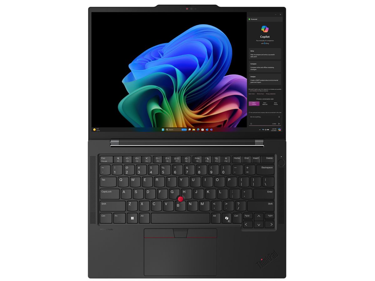 Lenovo unveils the ThinkPad T14s (Gen 6) as its first Copilot+ PC for ...