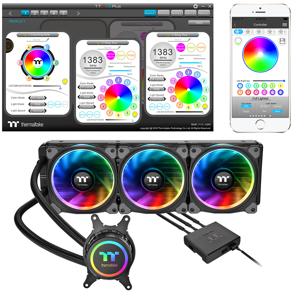 Thermaltake Releases Threadripper-Specific Floe Riing RGB 360 | Tom's ...