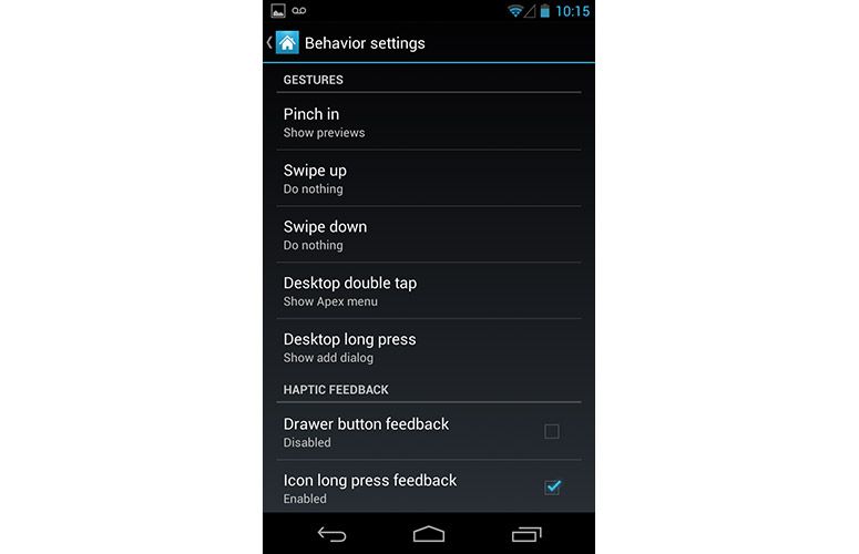 Apex Launcher Review - 2013 Android Launchers - App Launcher | Laptop Mag