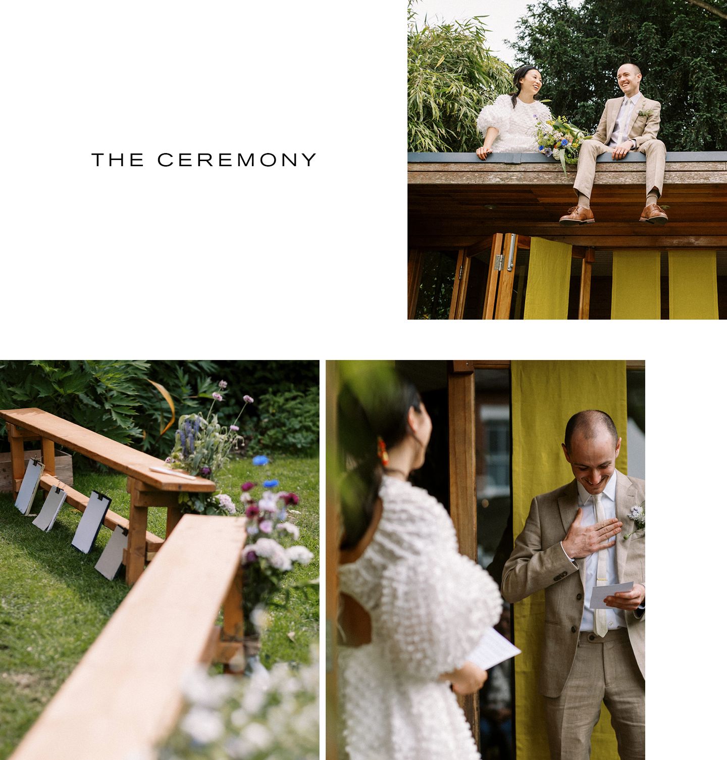 Who What Wear Weddings: Alexandra Ting and Charlie Gilbert's Intimate ...