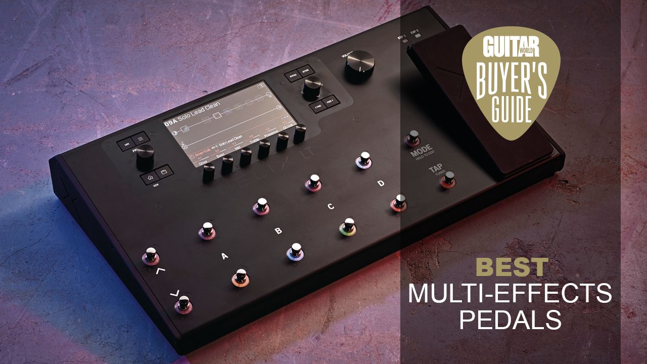 Best multi-effects pedals 2024: top do-it-all effects units | Guitar World