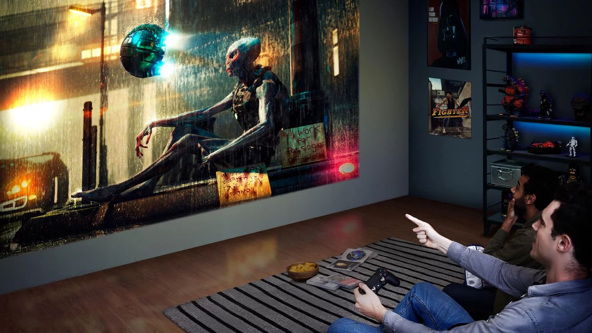 I played PS5 on a 4K gaming projector and it blew me away | TechRadar