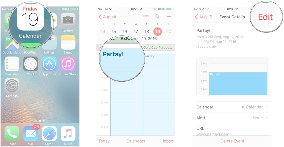 How to share events with Calendar for iPhone and iPad | iMore