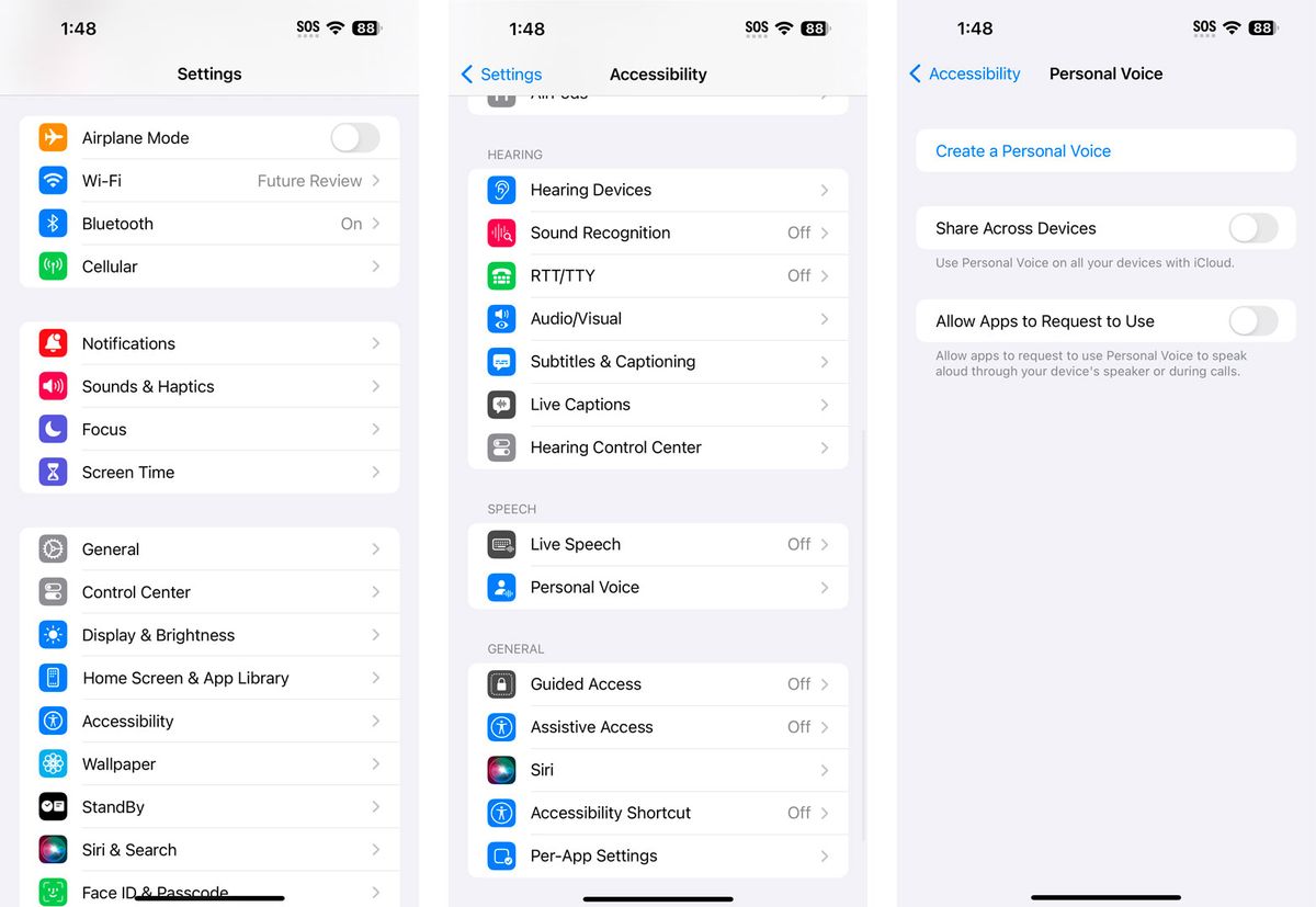Personal voice in iOS 17 speaks with my voice and now I can't unhear it ...
