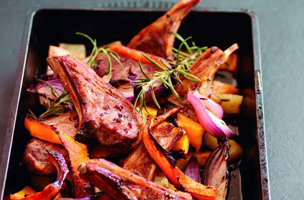 Lamb cutlets with pumpkin Recipes | GoodtoKnow
