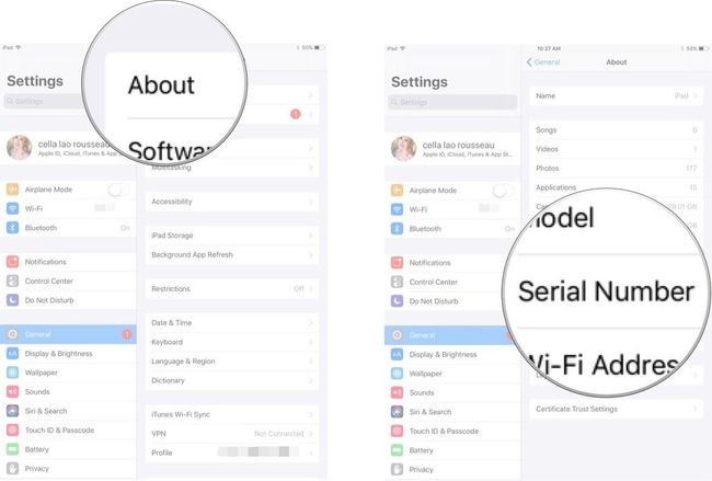 How to find your iPad's serial number | iMore
