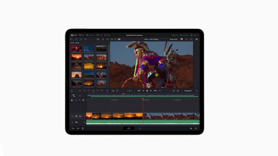 New iPad Pro is a video editing machine, thanks to DaVinci Resolve and ...