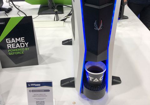This PC has a built-in coffee maker | PC Gamer