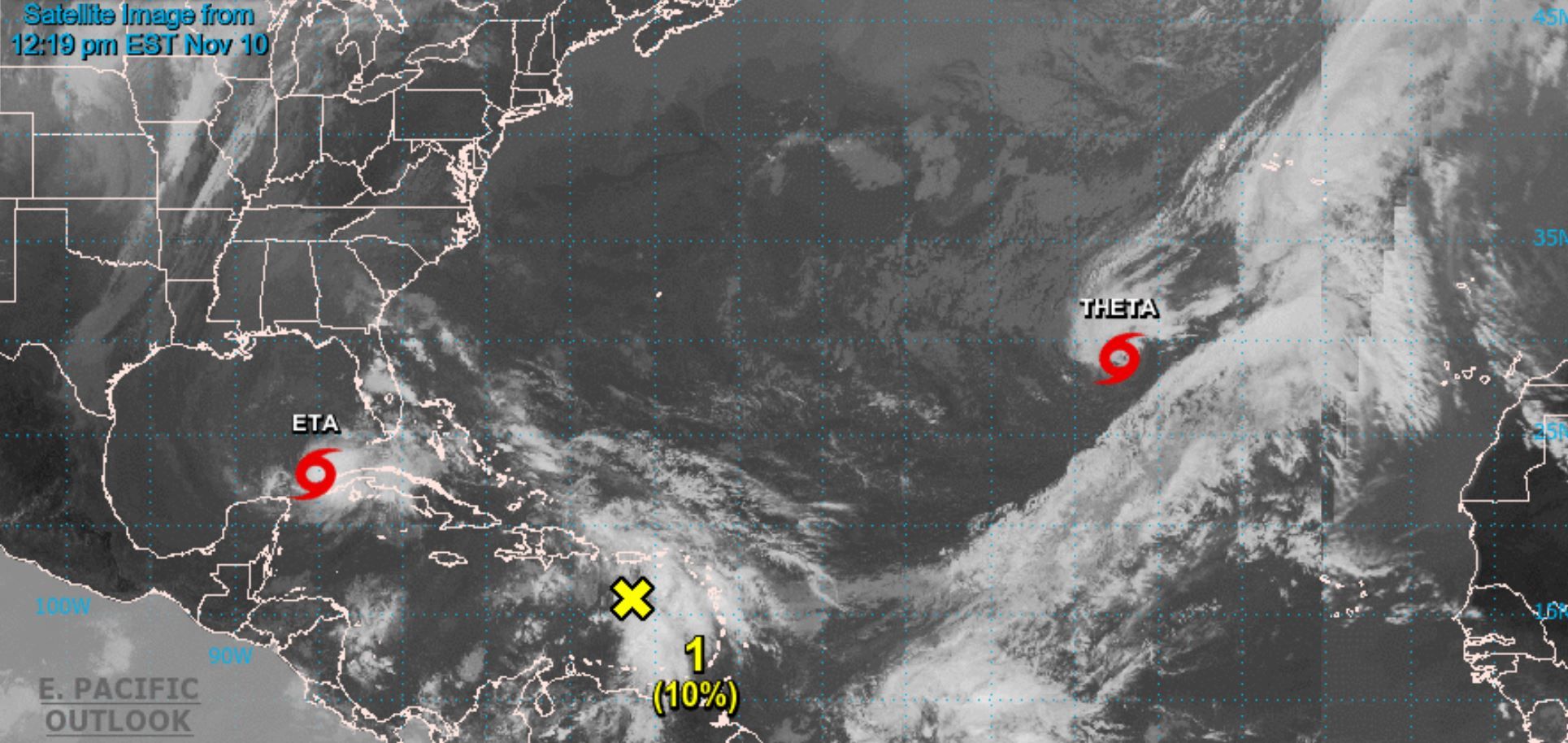 We've never had this many storms in a hurricane season before. And 2020 ...