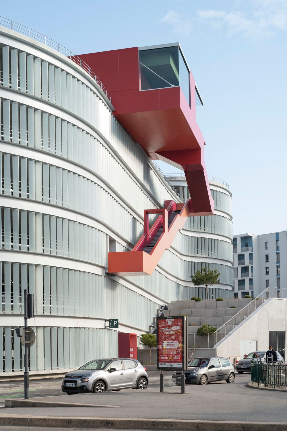 Q-Park Ravet is a parking garage for not as you know it | Wallpaper