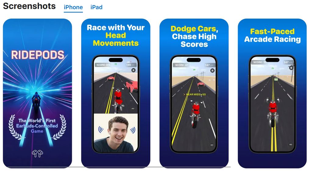 First AirPods-controlled game uses undocumented Apple sensor for motion control — reverse ...