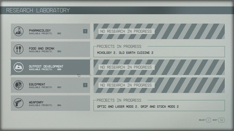 Starfield crafting and research: How to unlock and make new items | PC ...