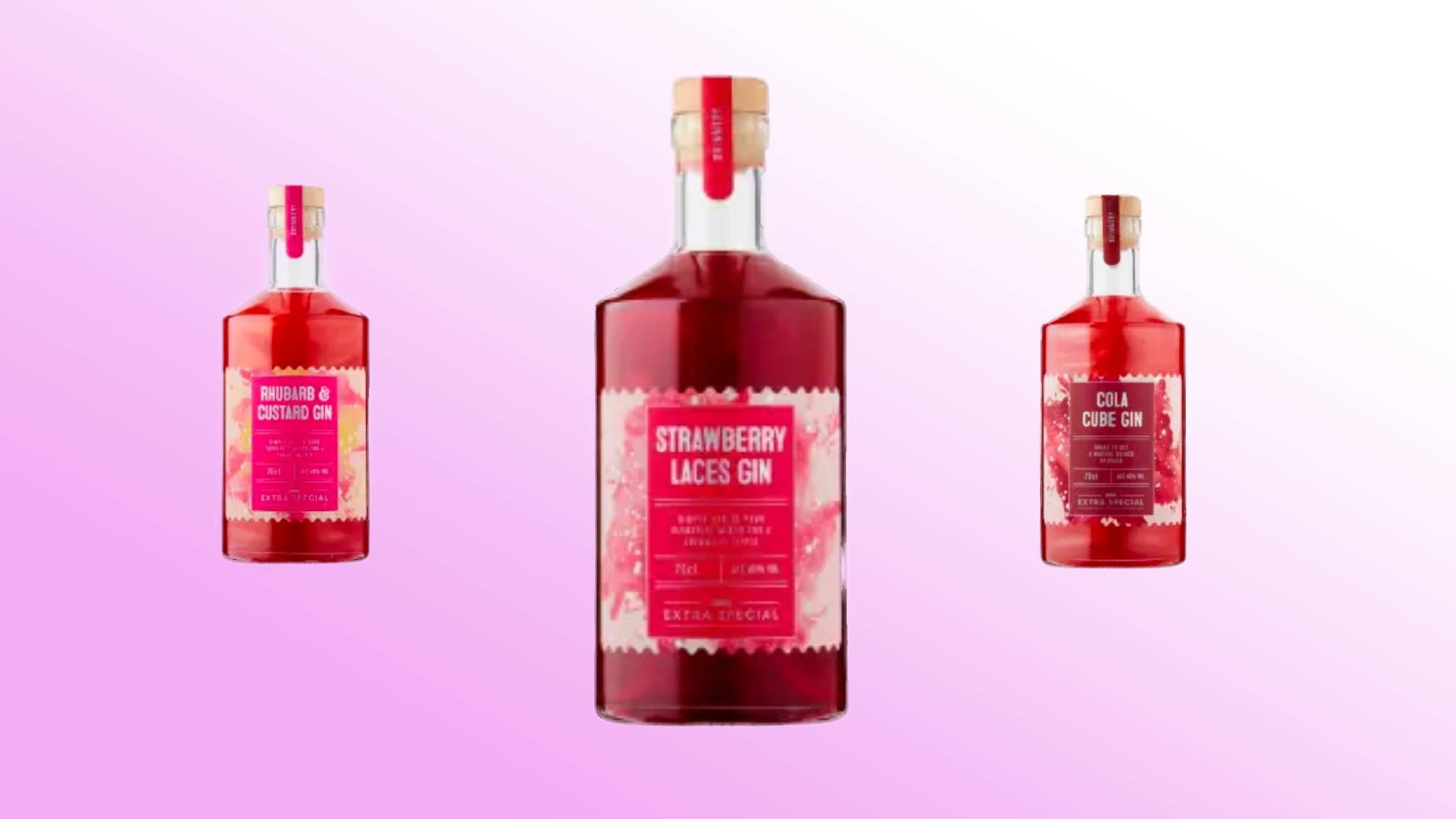 Asda's new gin collection includes strawberry laces and cola flavours ...