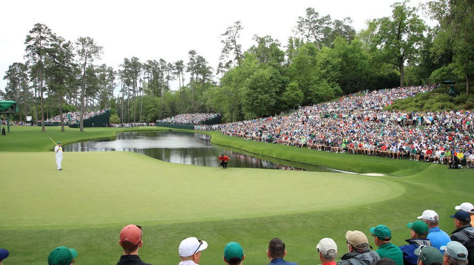Are We Glad To See The Traditional Masters Sunday Pin At The 16th ...