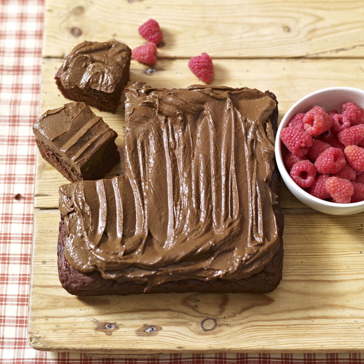 Chocolate Brownie Tray Bake With Avocado Frosting | Dessert Recipes ...