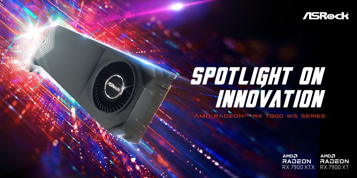 ASRock launches Radeon RX 7900 WS cards with blower coolers and 12V-2×6 ...