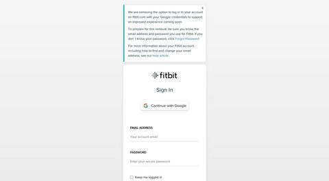 Fitbit moving ahead with Google account transition by removing Google ...