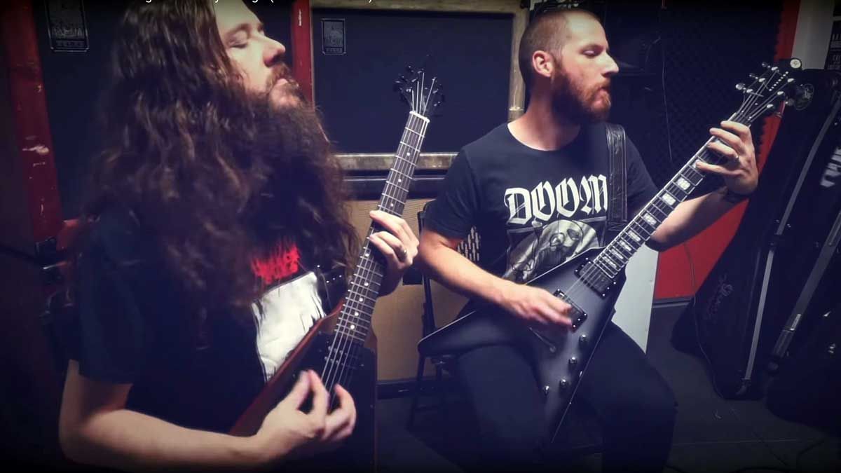 Get a slice of fresh Flying V-fuelled dual-guitar doom-metal with this ...