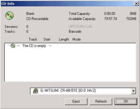 Creating A 90-minute CD, Step-By-Step, Continued - The Outer Limit: CD ...