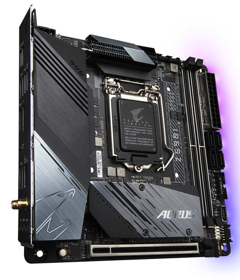 Gigabyte Z590I Aorus Ultra - Rocket Lake Rumble: Three Mini-ITX Z590 ...