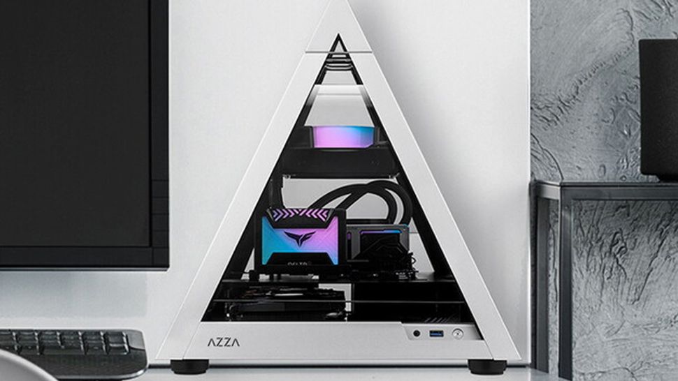 Azza's Tiny New Pyramid 806 Case Supports Mini-ITX Motherboards | Tom's ...