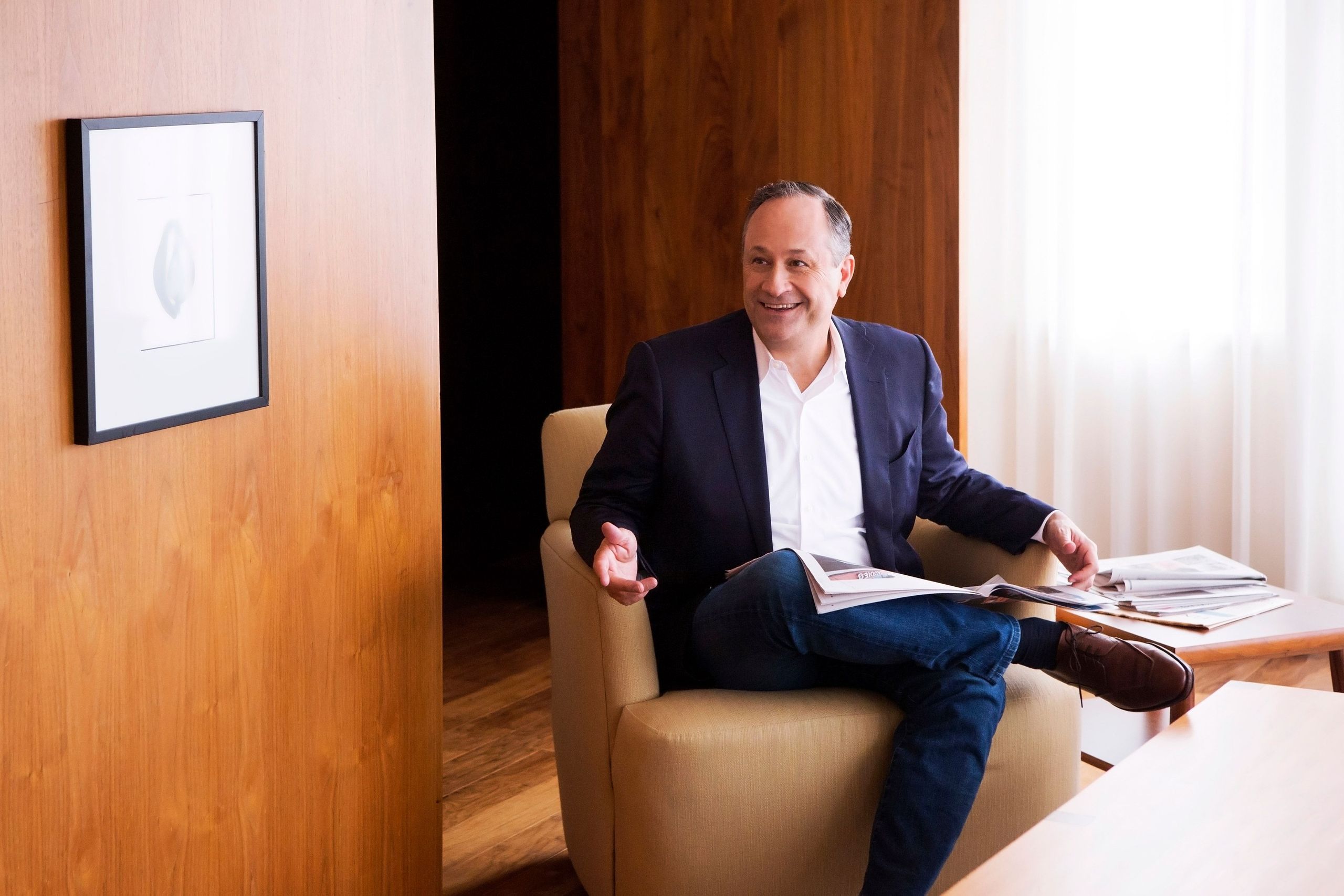 Doug Emhoff on Kamala Harris, In His Own Words | Marie Claire