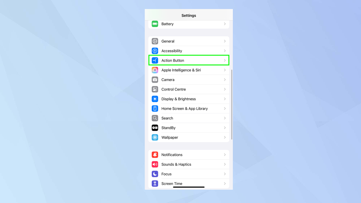 How to identify songs using the action button in iOS | Tom's Guide