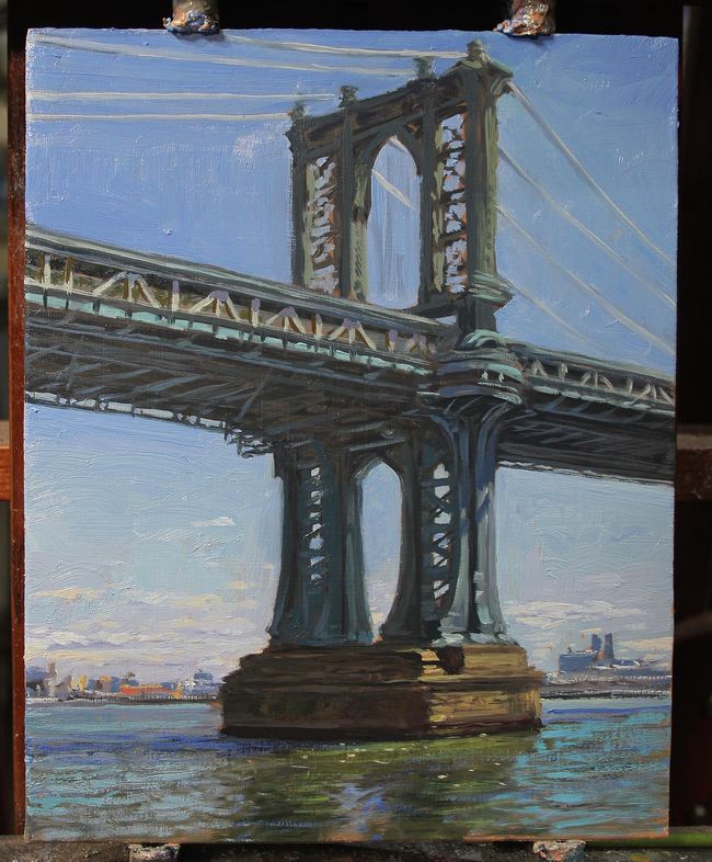 Paint an epic New York scene | Creative Bloq