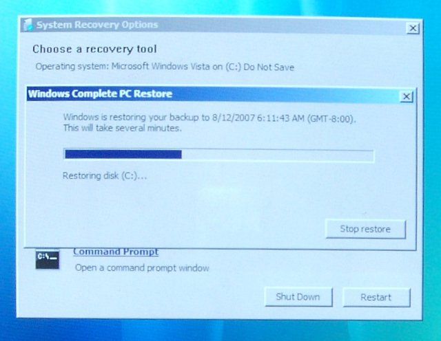 Creating a Windows Vista Backup | IT Pro