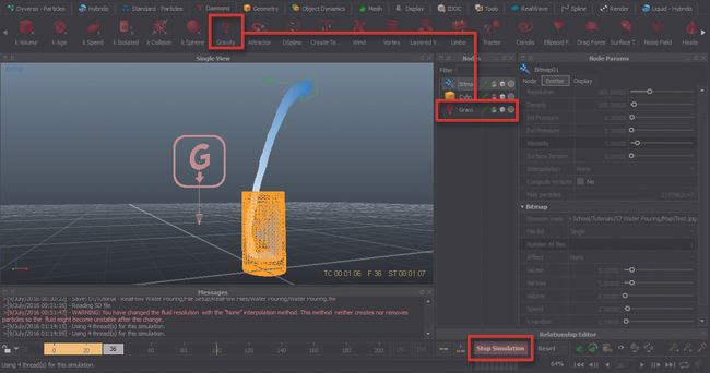 Create a pouring water effect in RealFlow | Creative Bloq