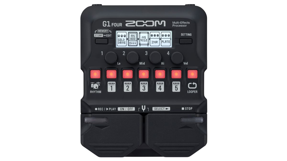 Zoom announces affordable, feature-rich G1 Four multi-effects pedals ...