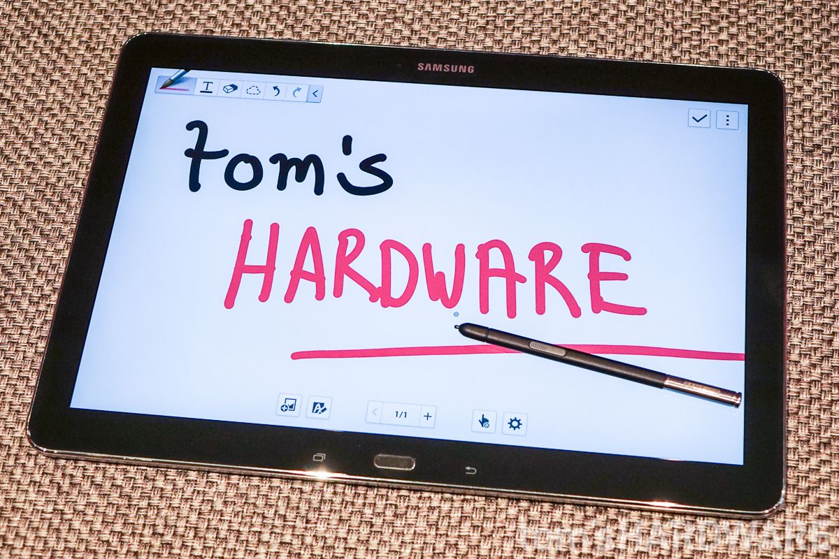 Samsung 12-inch Galaxy NotePro Android Tablet Hands-on | Tom's Hardware