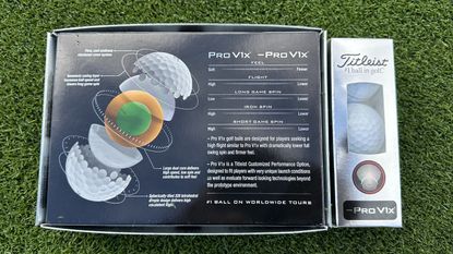 Titleist Pro V1x Left Dash Golf Ball Review | Golf Monthly