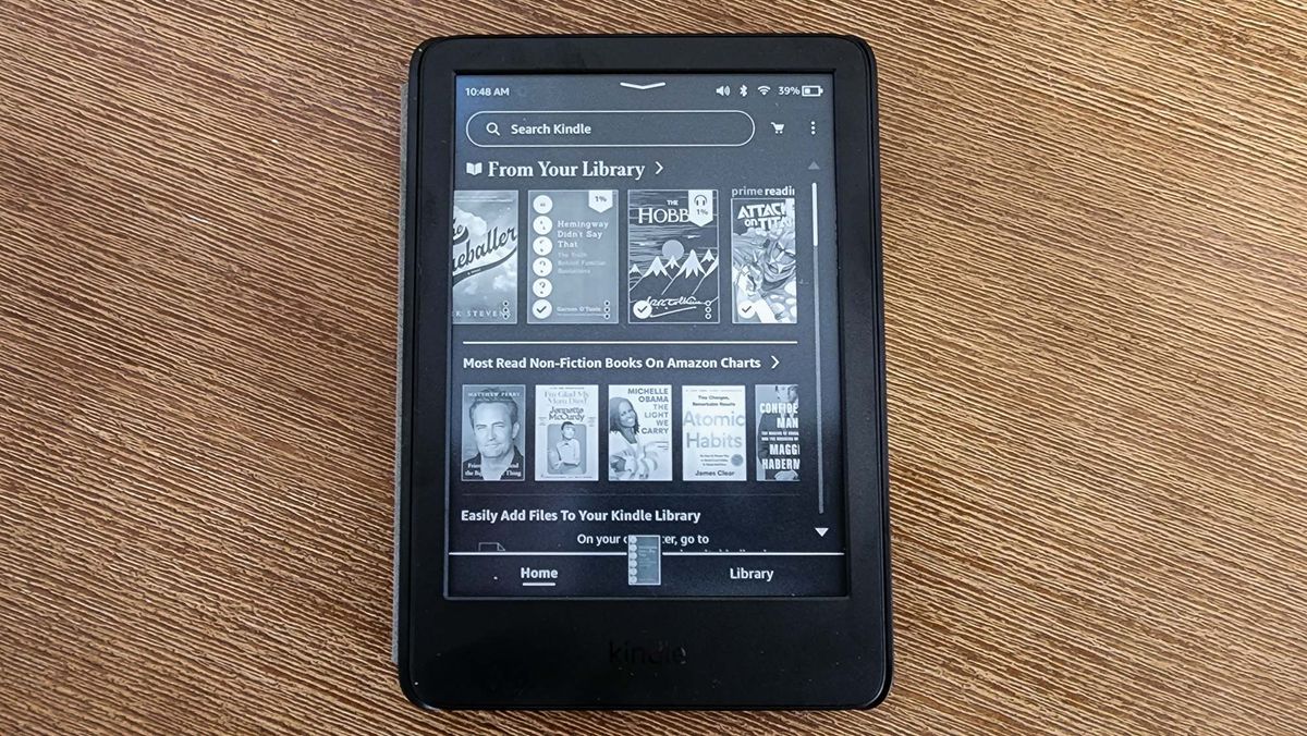 Amazon Kindle (2022) review: The e-reader for most | Tom's Guide