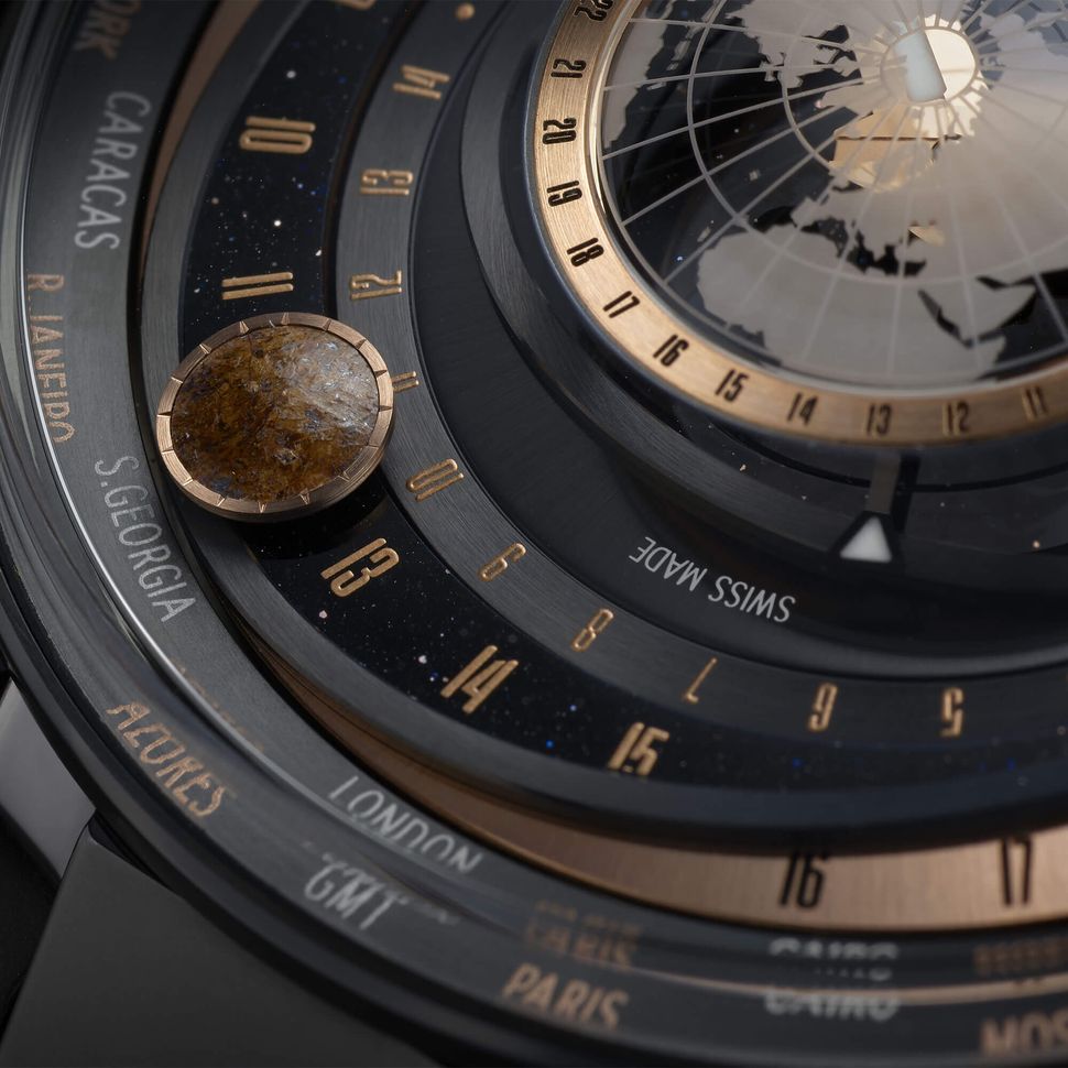 Luxury watchmaker Ulysses Nardin unveils Blast Moonstruck watch that ...
