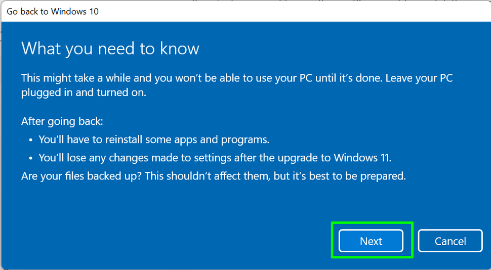 How to Uninstall Windows 11 and Roll Back to Windows 10 | Tom's Hardware