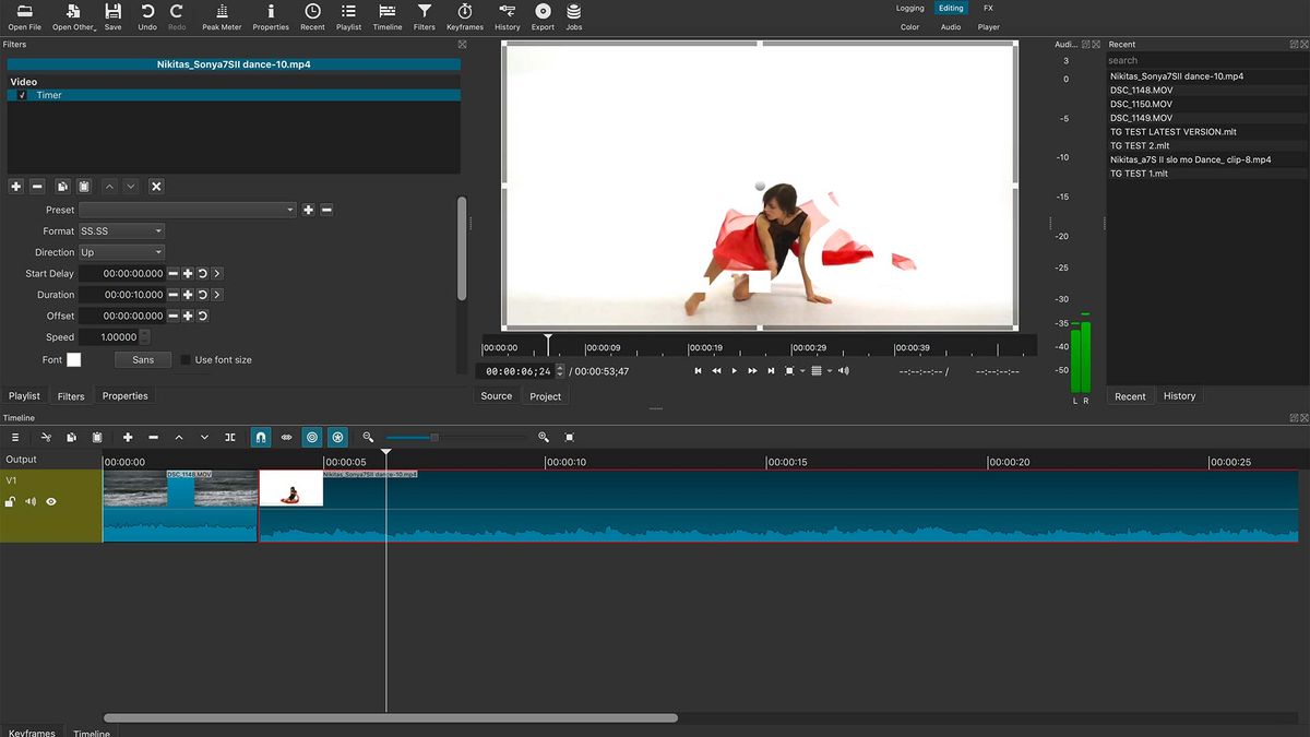 Shotcut 21 review | Tom's Guide