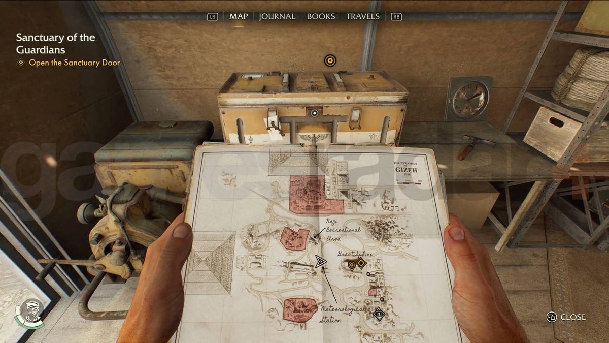 Indiana Jones and the Great Circle Cloud Atlas code explained | GamesRadar+