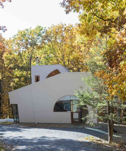 This tiny home is a 'geometric masterpiece' in a NY forest | Homes and ...