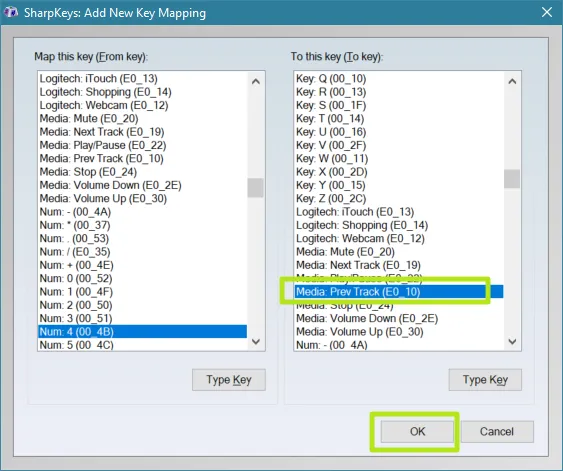 I love my numpad, because I use it for everything but numbers. Here's ...