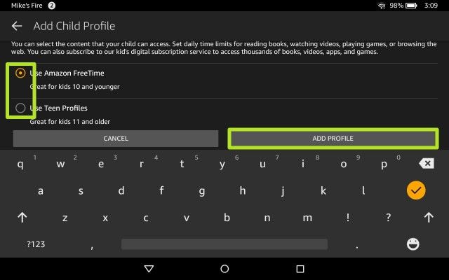 How To Create A Child Profile On Your Fire Tablet | Laptop Mag