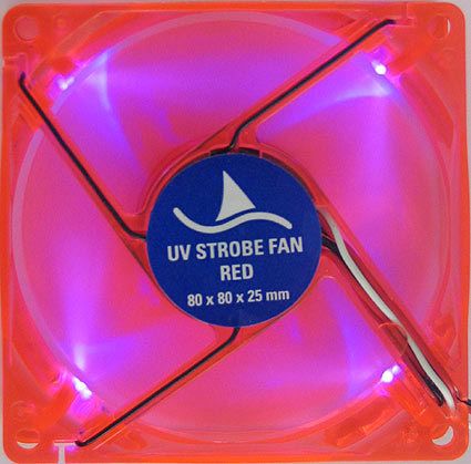 Sharkoon UV Strobe Fan: UV-Sensitive - Case Modding: Enlightening ...